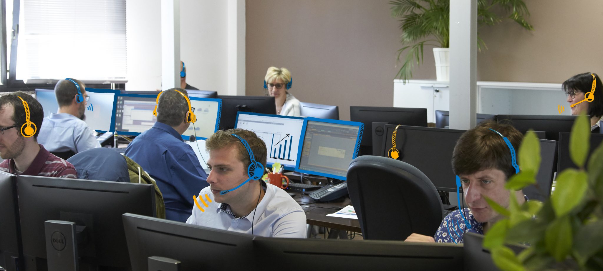 Nos équipes - Centre relations clients