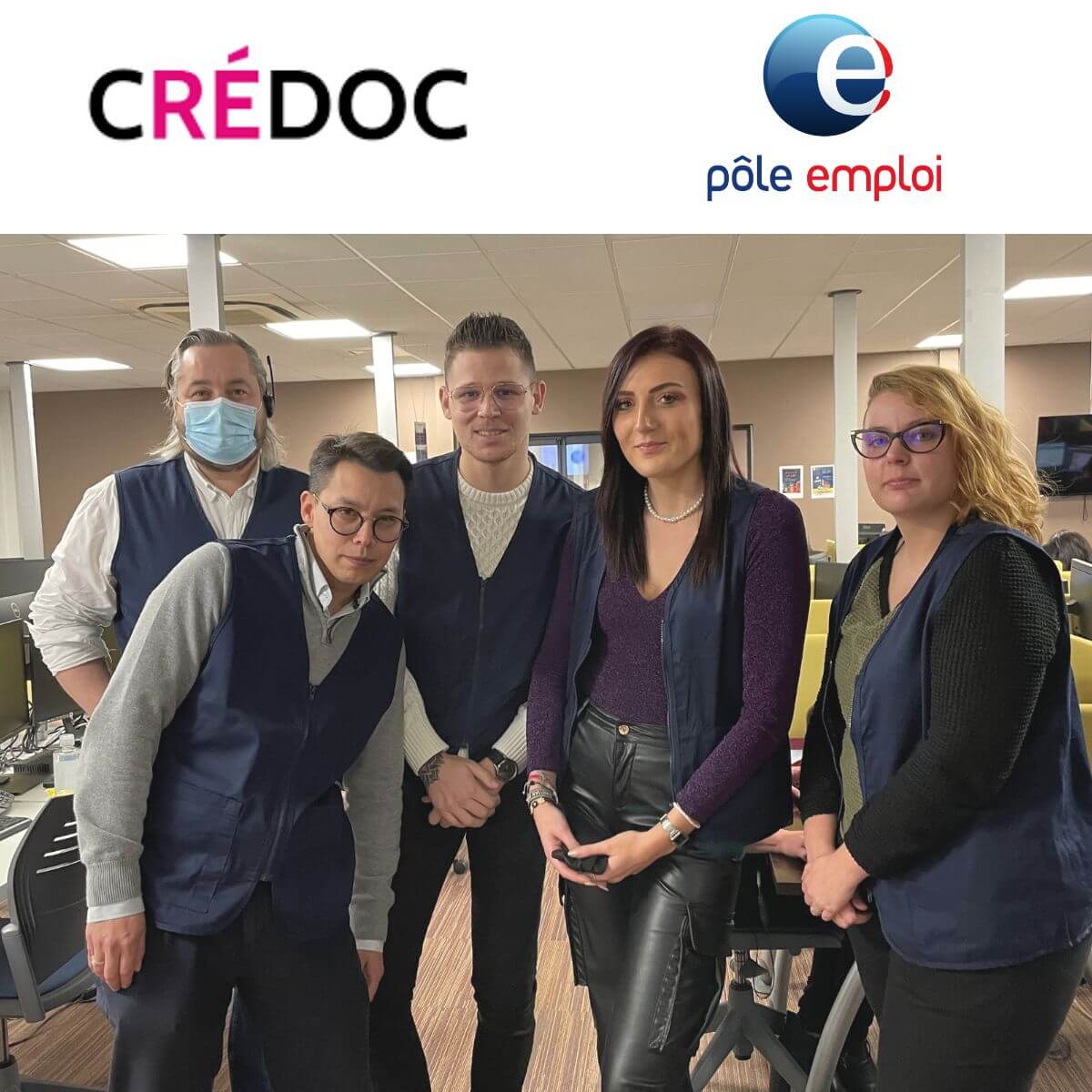Une enquête nationale pour le CREDOC et POLE EMPLOI - Centre relations ...